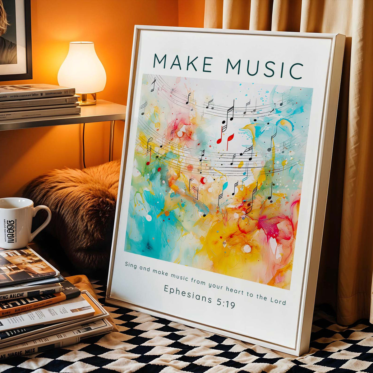 Singing From The Heart, The Joy Behind Our Ephesians 5:19 Print ...